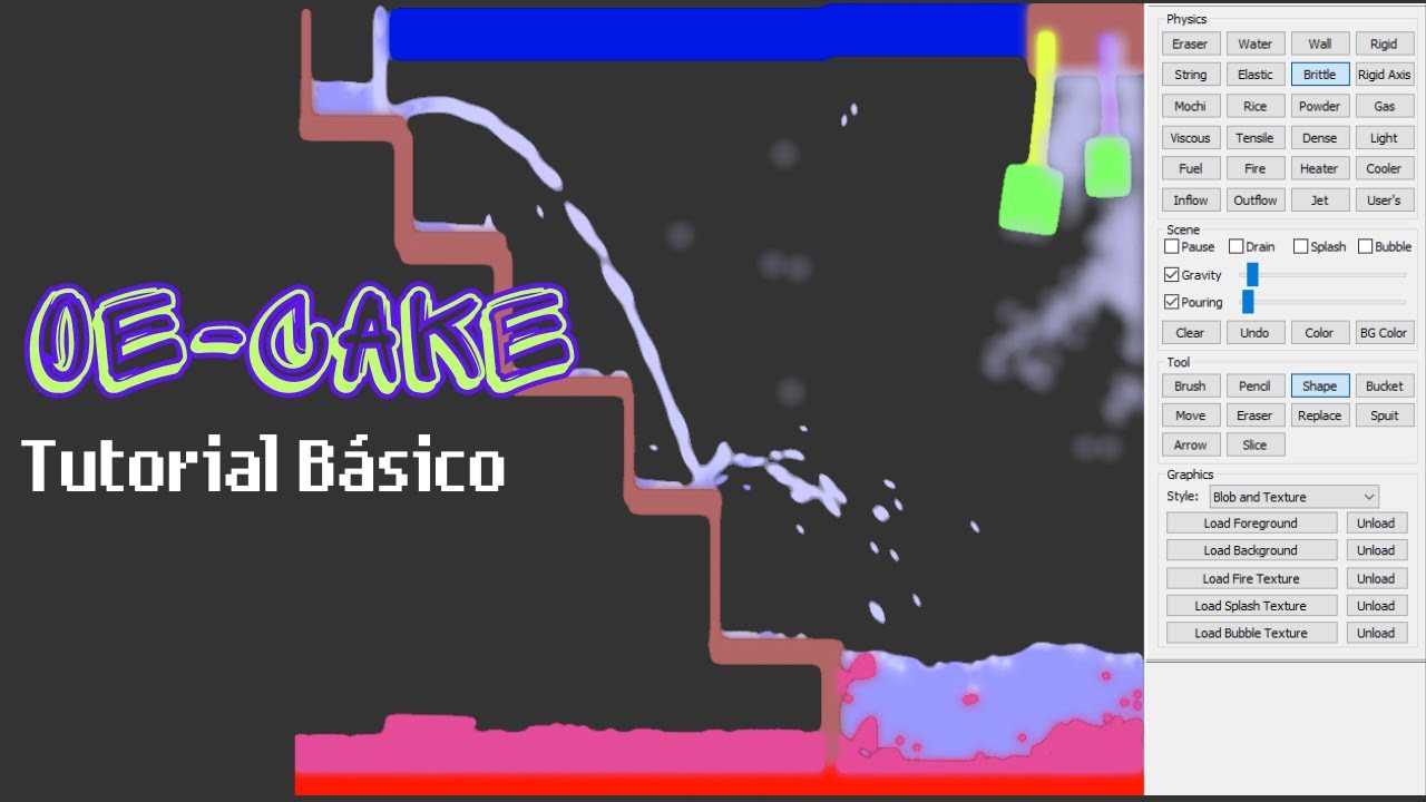 Tutorial Básico - OE-Cake Simulador de Física - YouTube