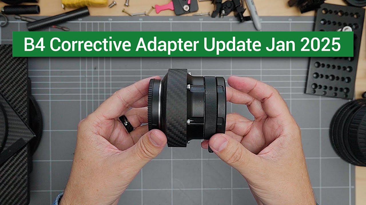 B4 Optical Adapter Progress // January 2025 - YouTube