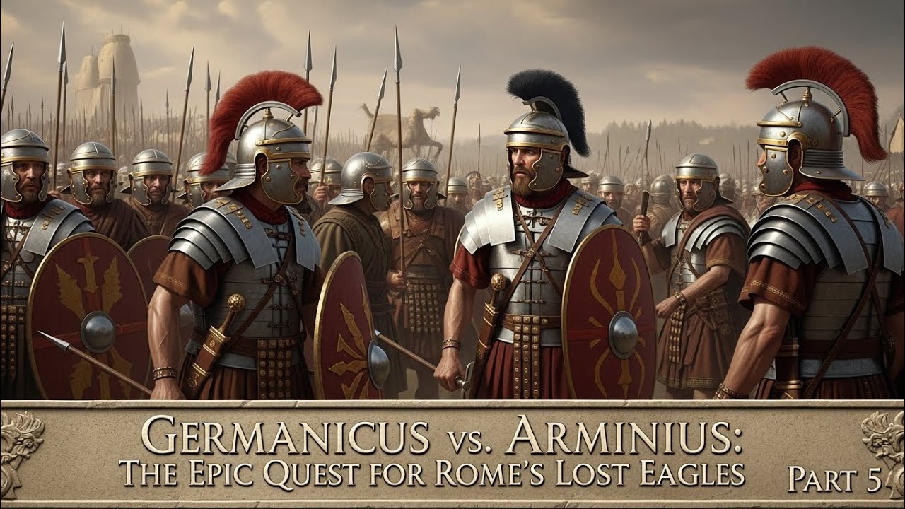 "Germanicus vs. Arminius: The Epic Quest for Rome’s Lost Eagles" PART 5 ...