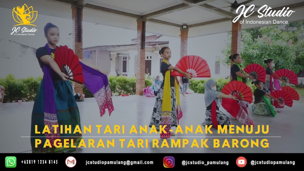 JC STUDIO 2024 | Latihan Tari Anak-Anak Menuju Pagelaran Tari Kolosal ...