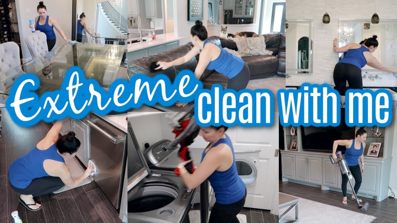 NEW 2023 EXTREME CLEAN WITH ME || CLEANING MOTIVATION || SPEED CLEANING ...