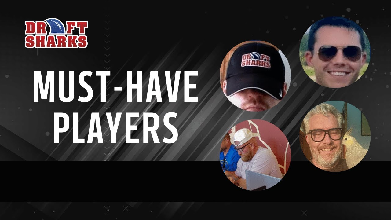 Must-Have Players in Your Fantasy Football Draft - YouTube