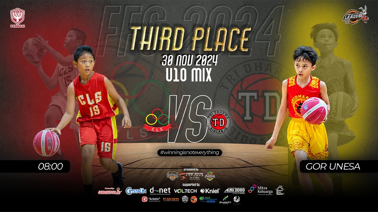 CLS VS TRI DHARMA - KU-10 MIX - THIRD PLACE FFS LEAGUE 2024 - YouTube