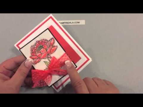 HOW TO MAKE AN EASEL CARD - YouTube