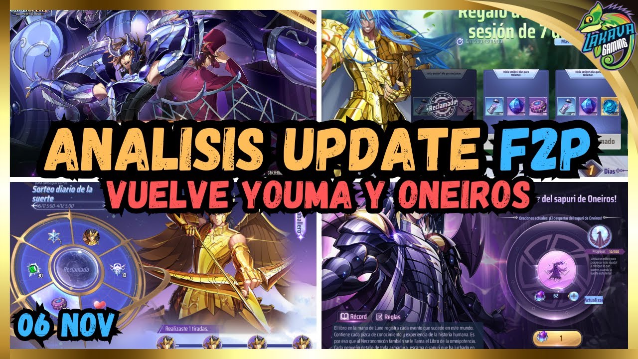 Mejor YOUMA que PHANTASOS : Analisis Update F2P : Vuelve Oneiros y ...