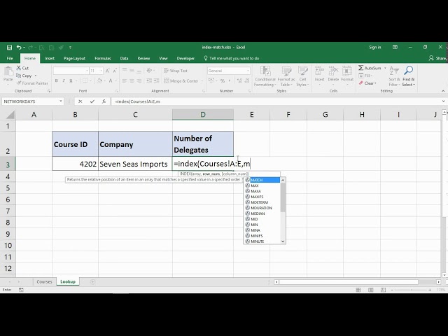 Using Index Match For Advanced Lookups Deskbright Solved Dean Also 1926