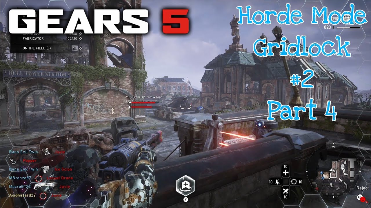 Gears 5 | Horde Mode | Gridlock | #2 | Part 4 - YouTube
