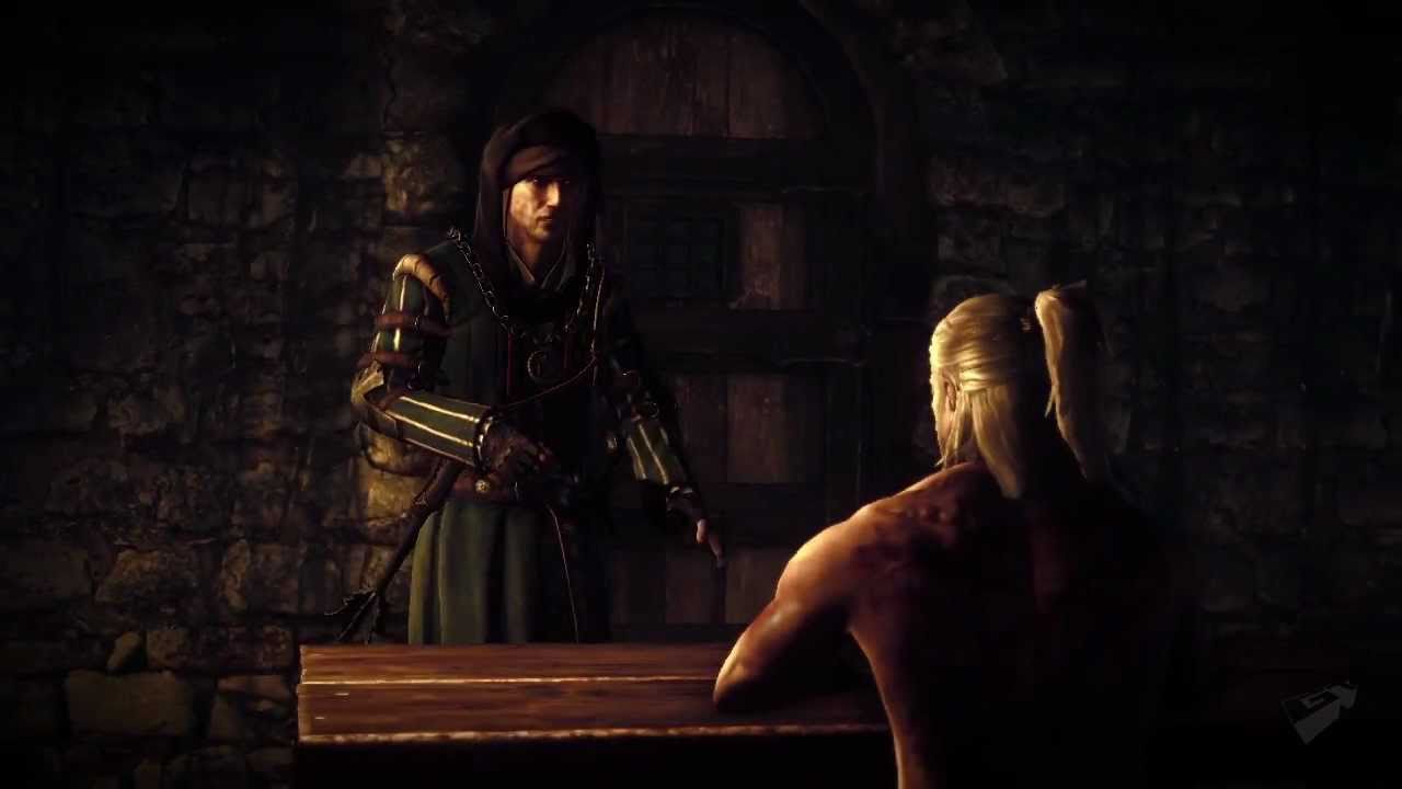 The Witcher 2 - Dialogue and Fisticuffs Gameplay HD - YouTube