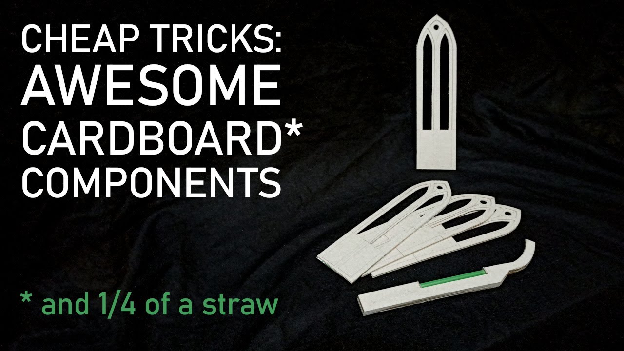 Cheap Tricks: Awesome Cardboard Components! - YouTube