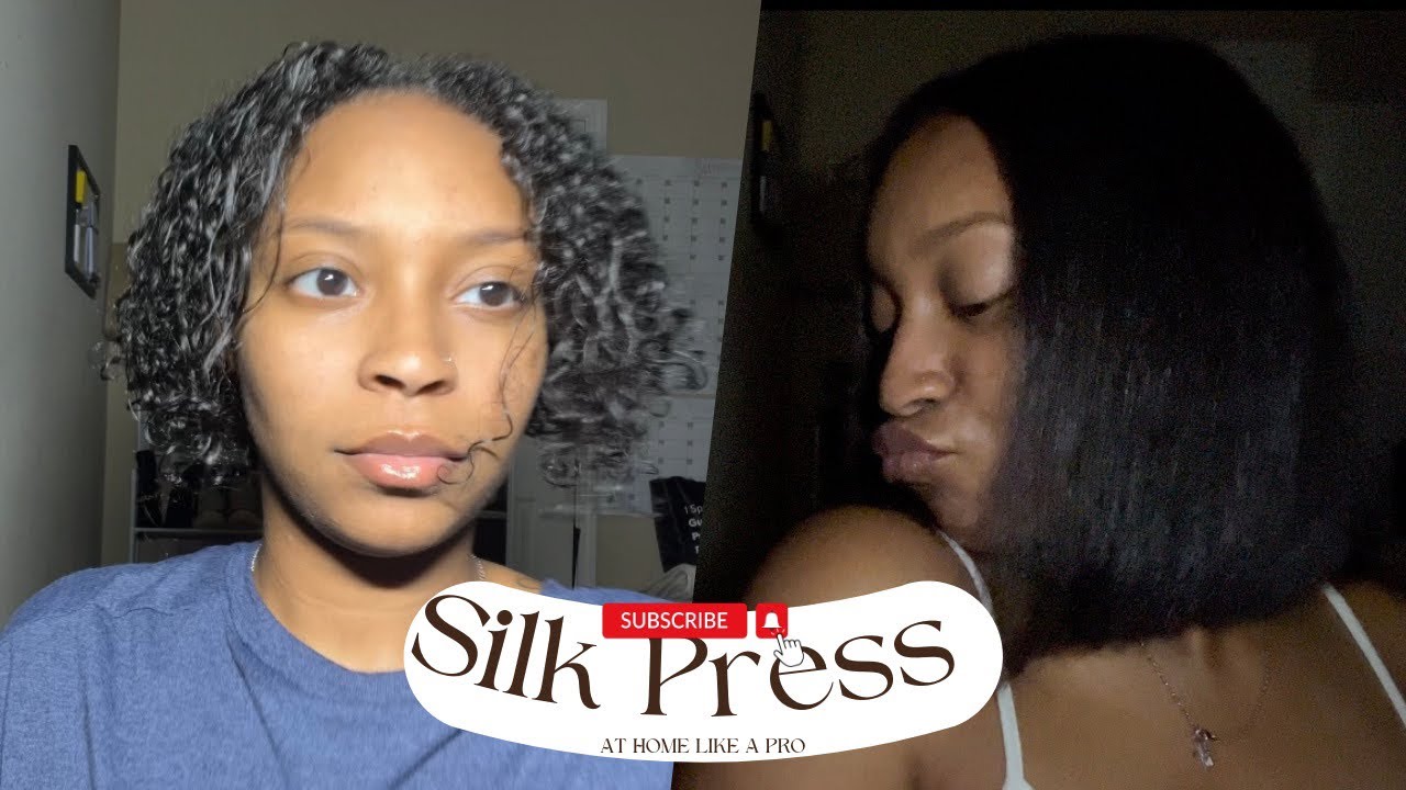 HOW TO SILK PRESS AT HOME LIKE A PRO (tips & products) - YouTube