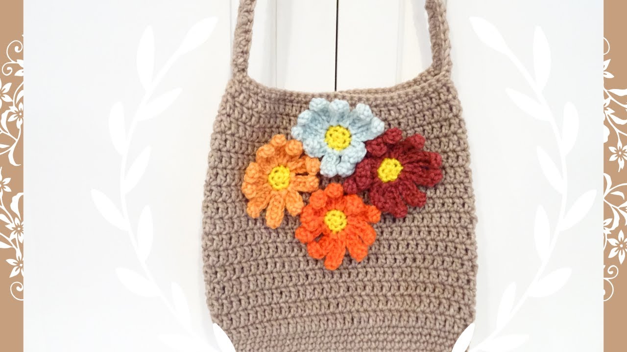 Easy Crochet Bag Tutorial for Beginners - YouTube