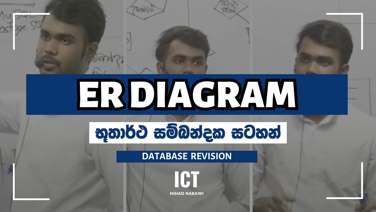 ER Diagram SEMINAR || අසාමාන්‍ය REVISION || ICT - NIHAD NABAWI - YouTube