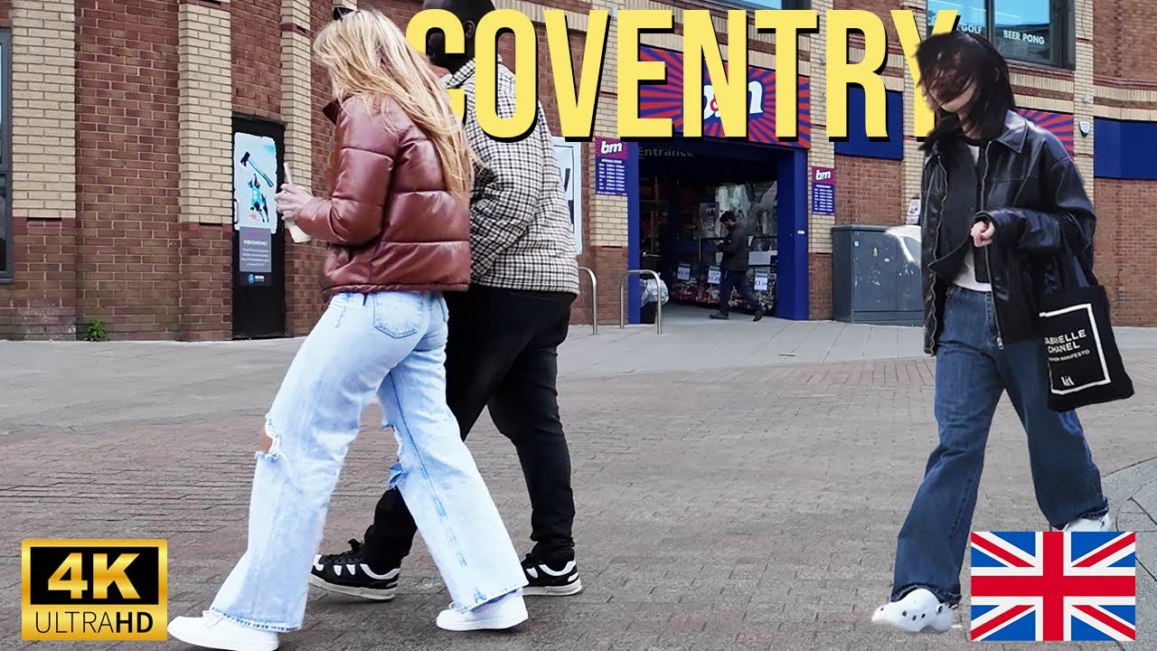 Coventry - City Tour 2024| Walking The Streets of Coventry | Central ...