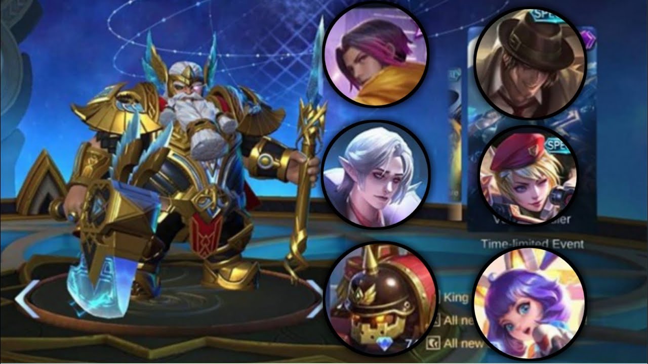 All New Skins Animation In Mobile Legends. Franco Epic Skin,Ling ...