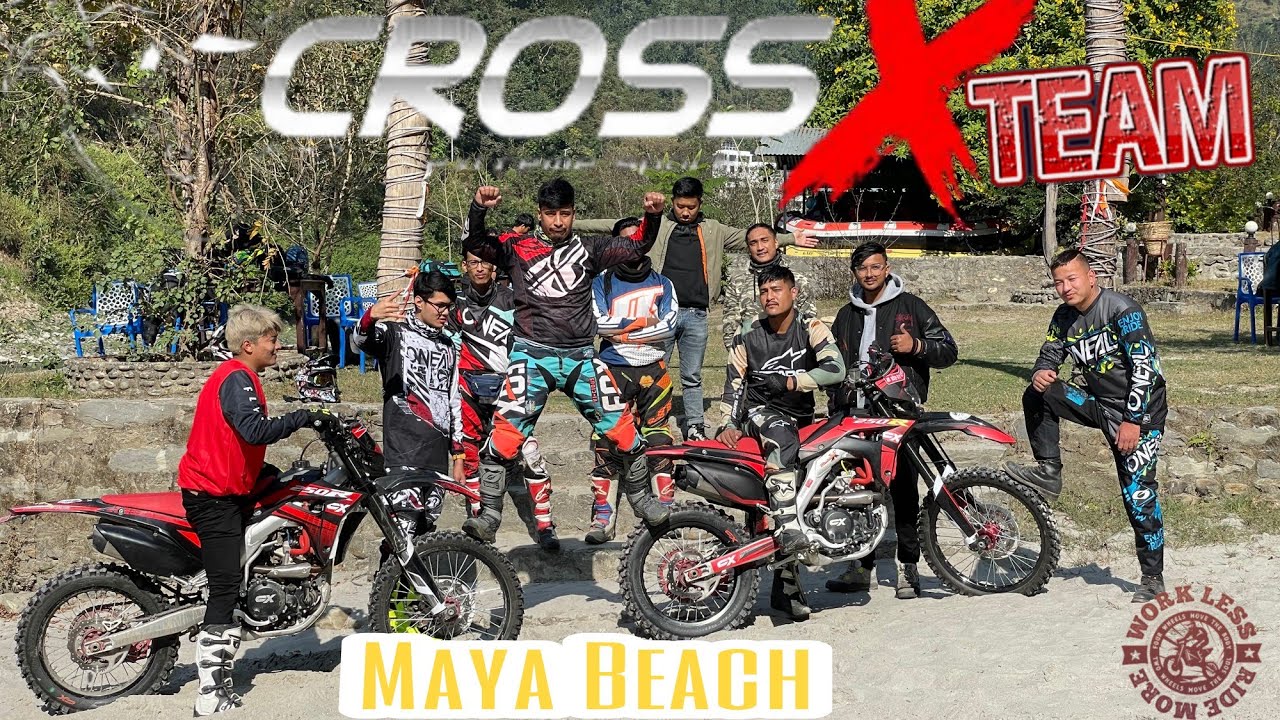 My First Official Ride With CX Team At Maya Beach || @Bhim. Hona ...