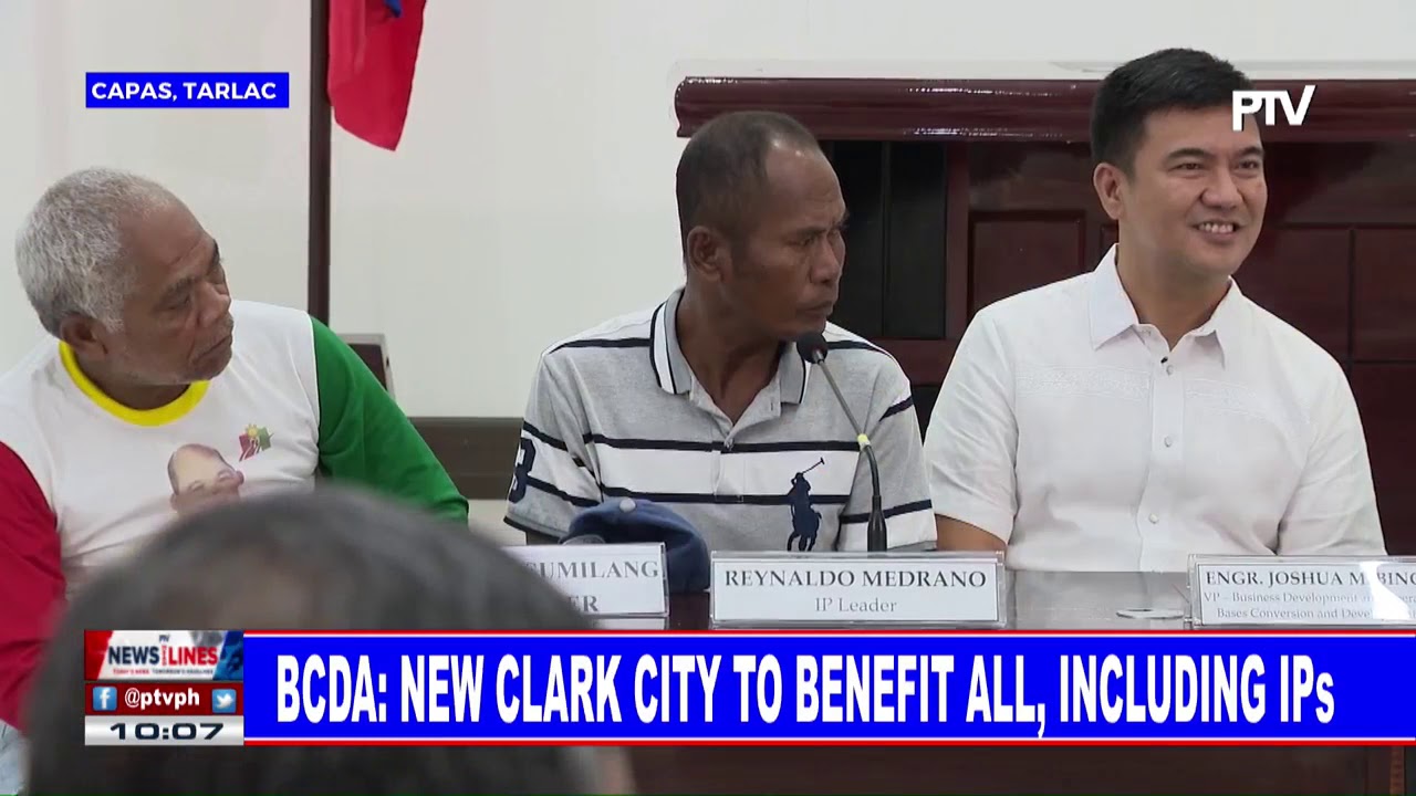 BCDA: New Clark City built on government land - YouTube