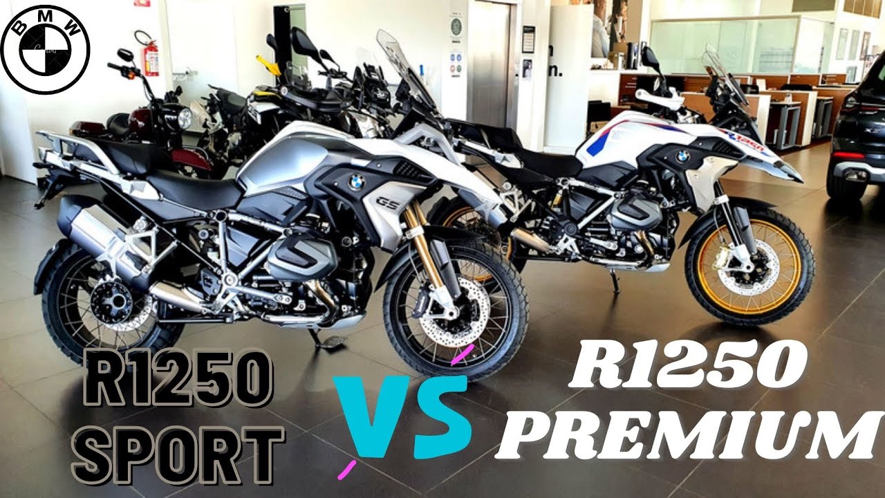R1250GS SPORT vs R1250GS PREMIUM 2022 [COMPARATIVO]Qual comprar? - YouTube