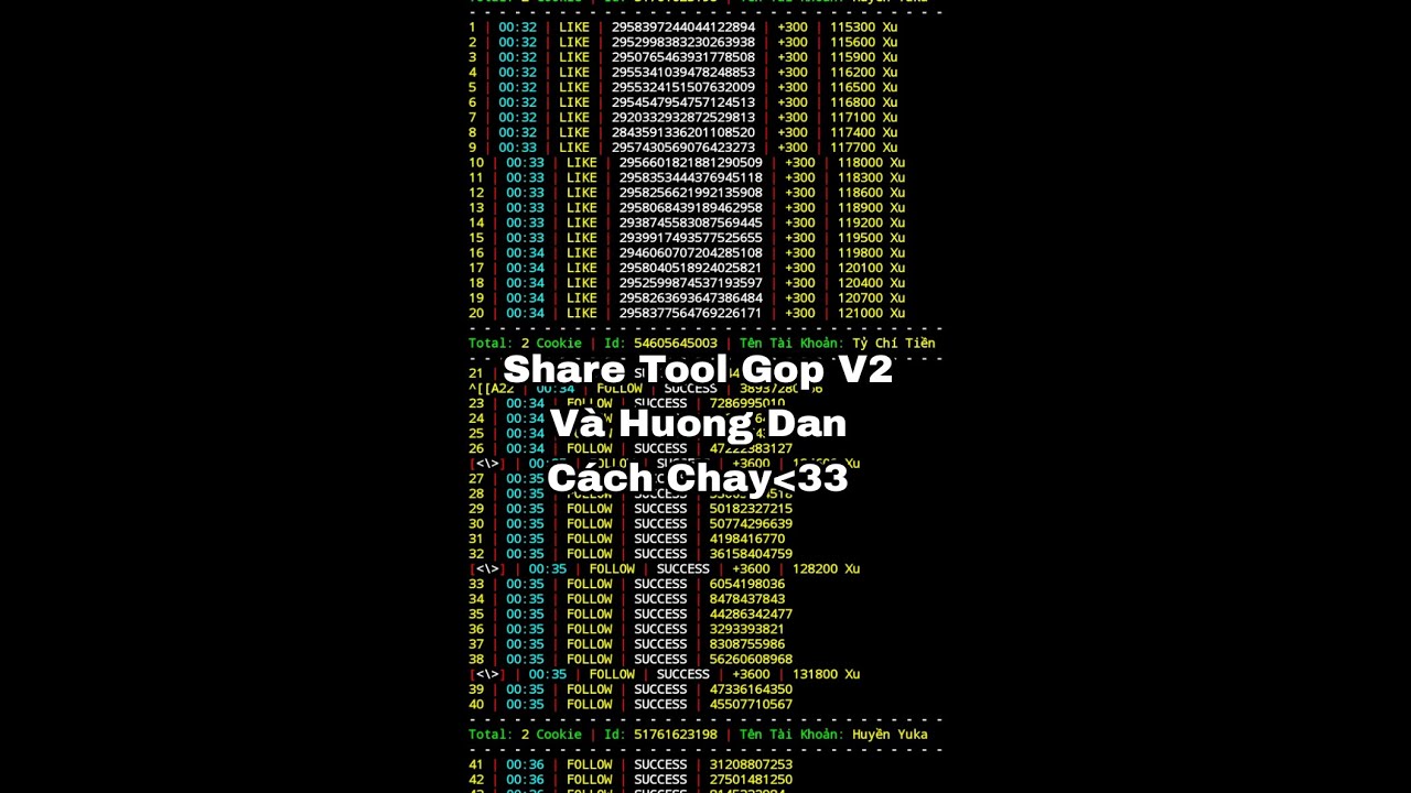 [ Share ] | Share Tool Gộp V2 Và Hướng Dẫn Chạy Tool Mới | Lý Quang ...