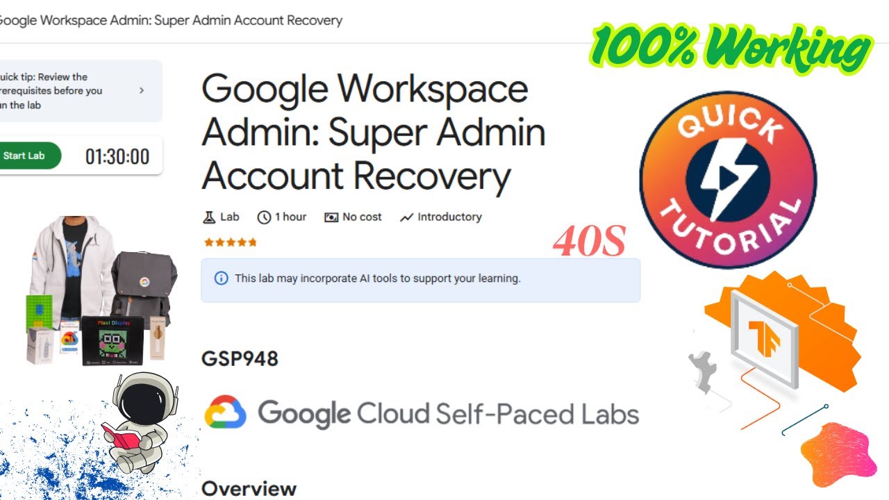 Google Workspace Admin: Super Admin Account Recovery | GSP948 | # ...