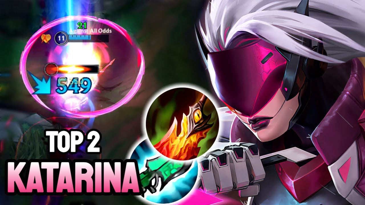 Wild Rift Top 2 Katarina - Full Ranked | Build&Runes - YouTube