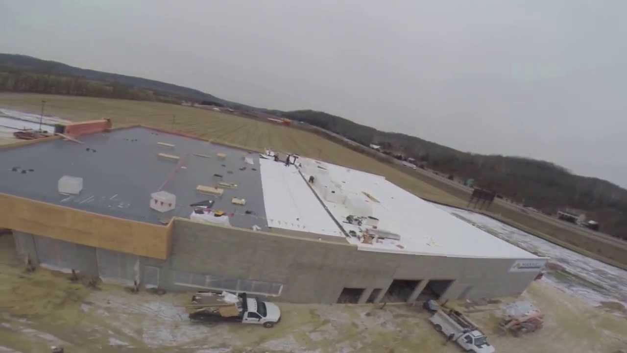 Hirlinger Chevrolet New Dealership Aerial Video Jan 16 2014 - YouTube