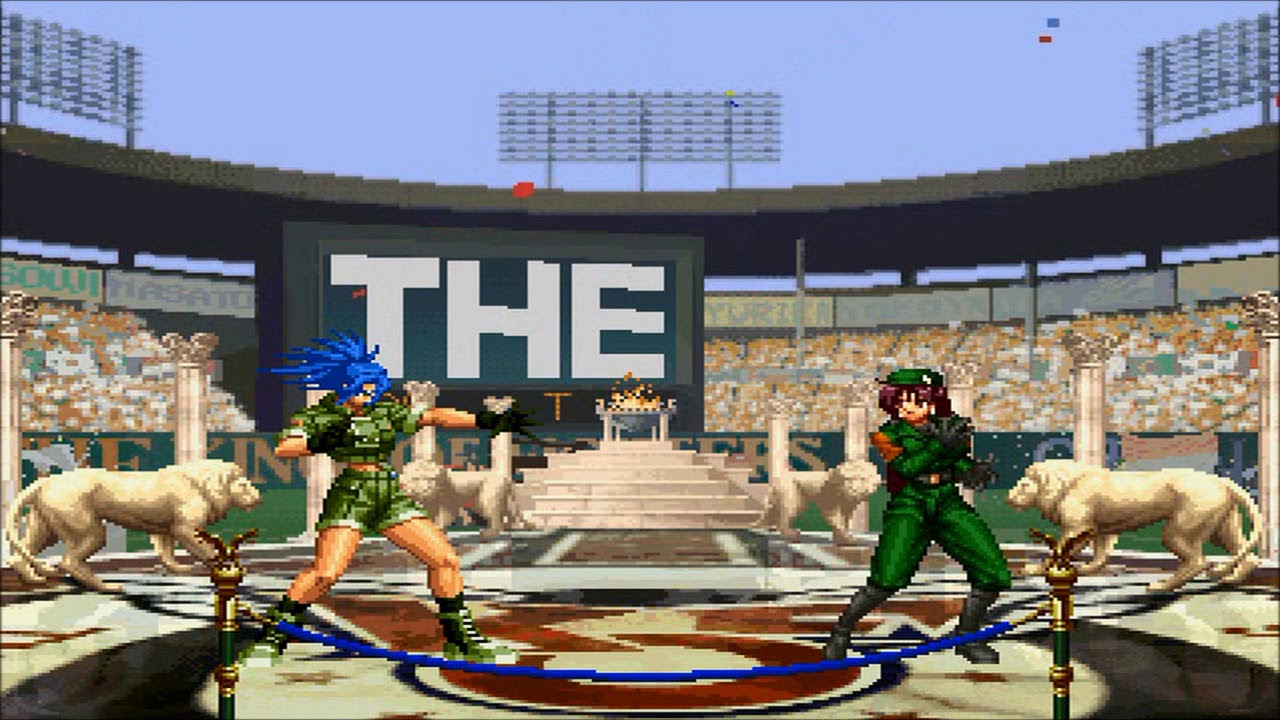 [Character Mugen] Leona Heidern VS Athena Heidern - YouTube