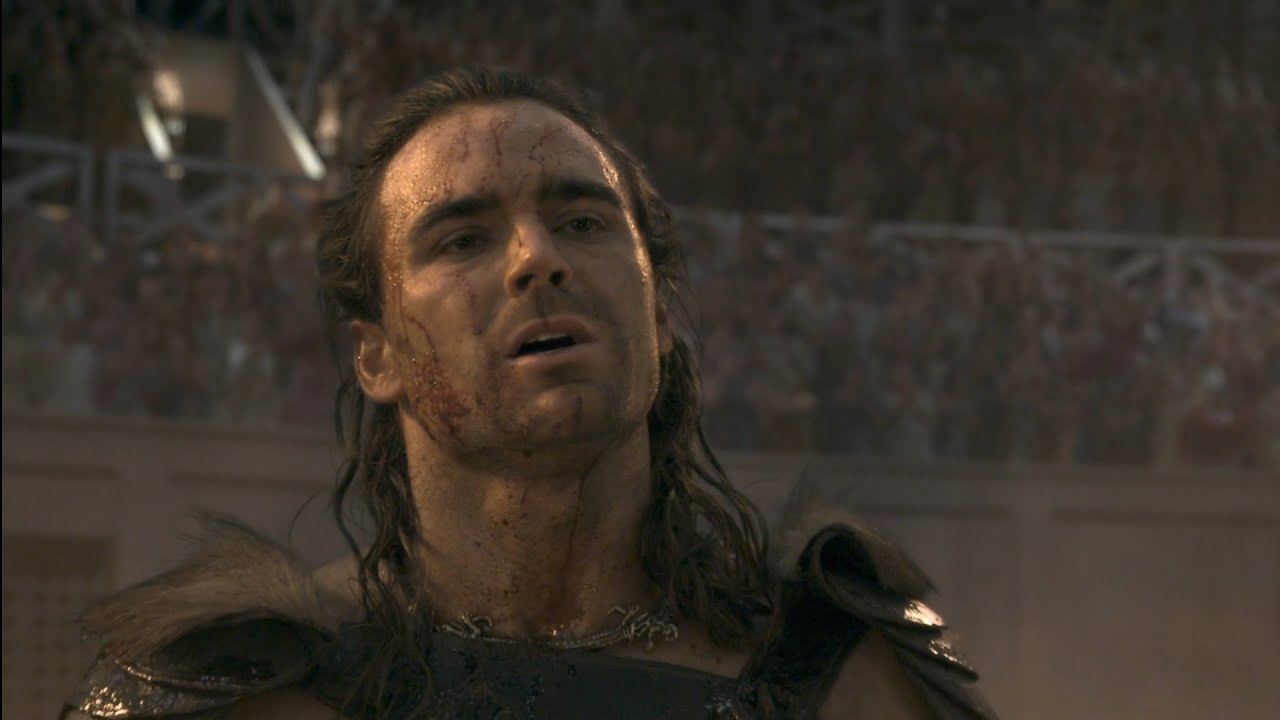 spartacus gods of the arena final fight || gannicus fight || spartacus ...