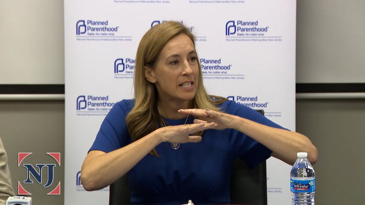 Sherrill highlights issue of abortion access - YouTube
