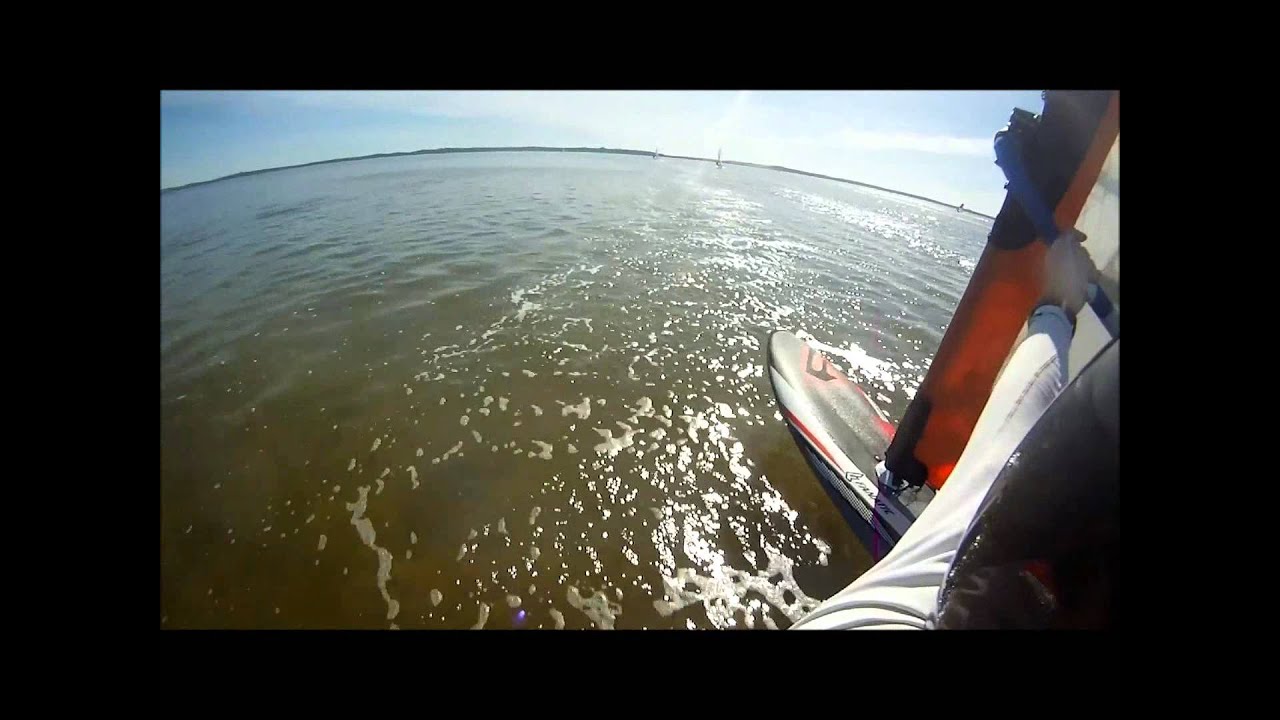 Lake George windsurfing 2014 - YouTube