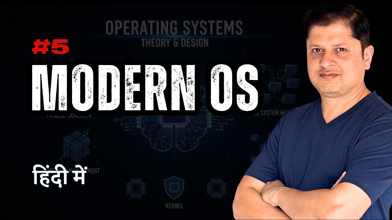 Modern Operating System | Learn OS in the most simplest way - YouTube
