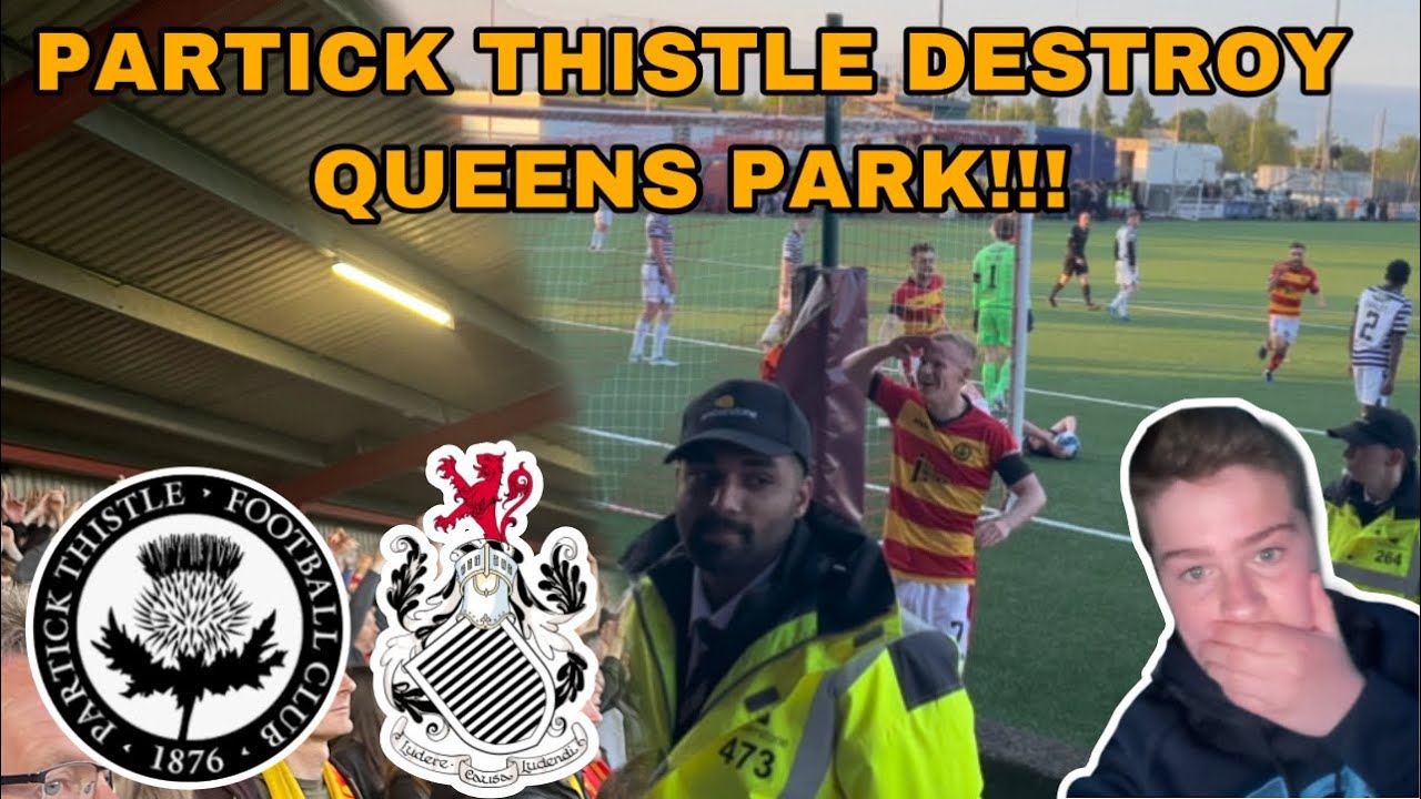 PARTICK THISTLE DESTROY QUEENS PARK!!!! - Partick Thistle v Queens Park MATCHDAY Vlog!! - YouTube