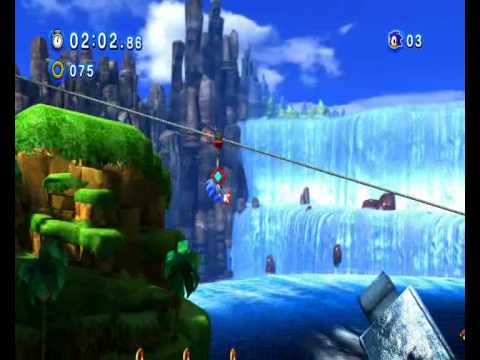 Classic Sonic in Modern Green Hill Zone (Sonic Generations) - YouTube