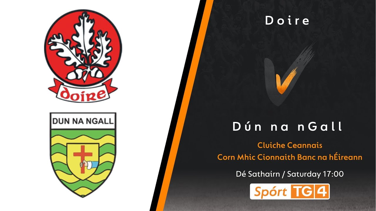 GAA BEO | Doire v Dún na nGall | Corn Mhic Cionnaith Banc na hÉireann ...