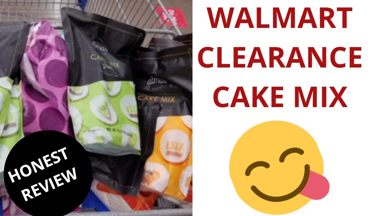 WALMART CLEARANCE CAKE MIX REVIEW - YouTube