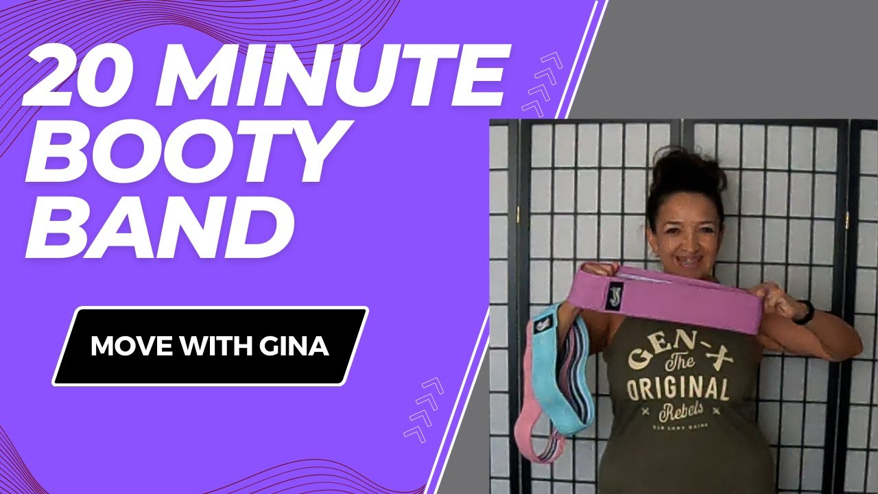20 Minute Booty Band Workout Youtube