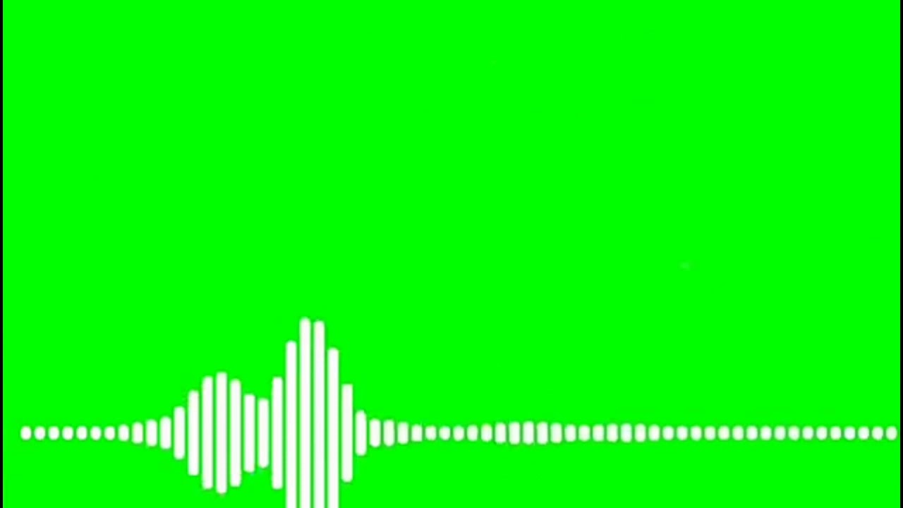 Audio Spectrum Green Screen | Plus Music - YouTube