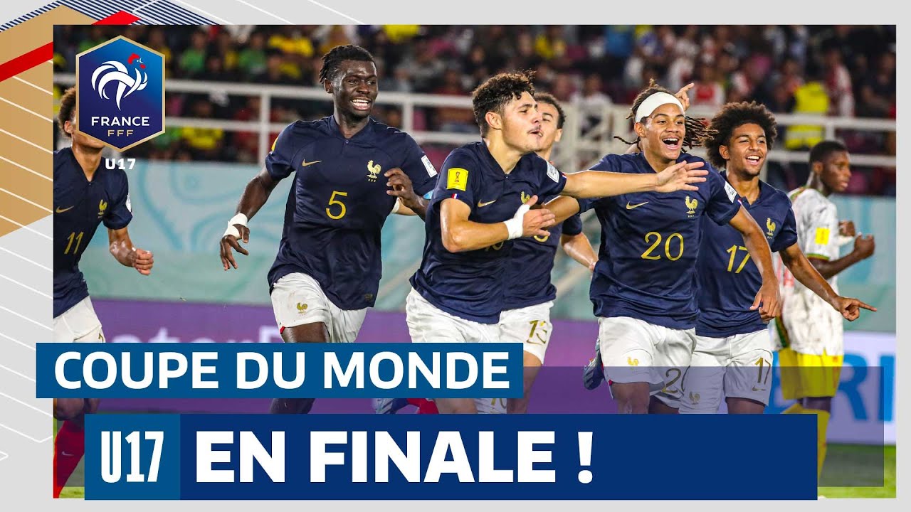 Les U17 en finale de Coupe du Monde ! Joie et réaction du sélectionneur ...