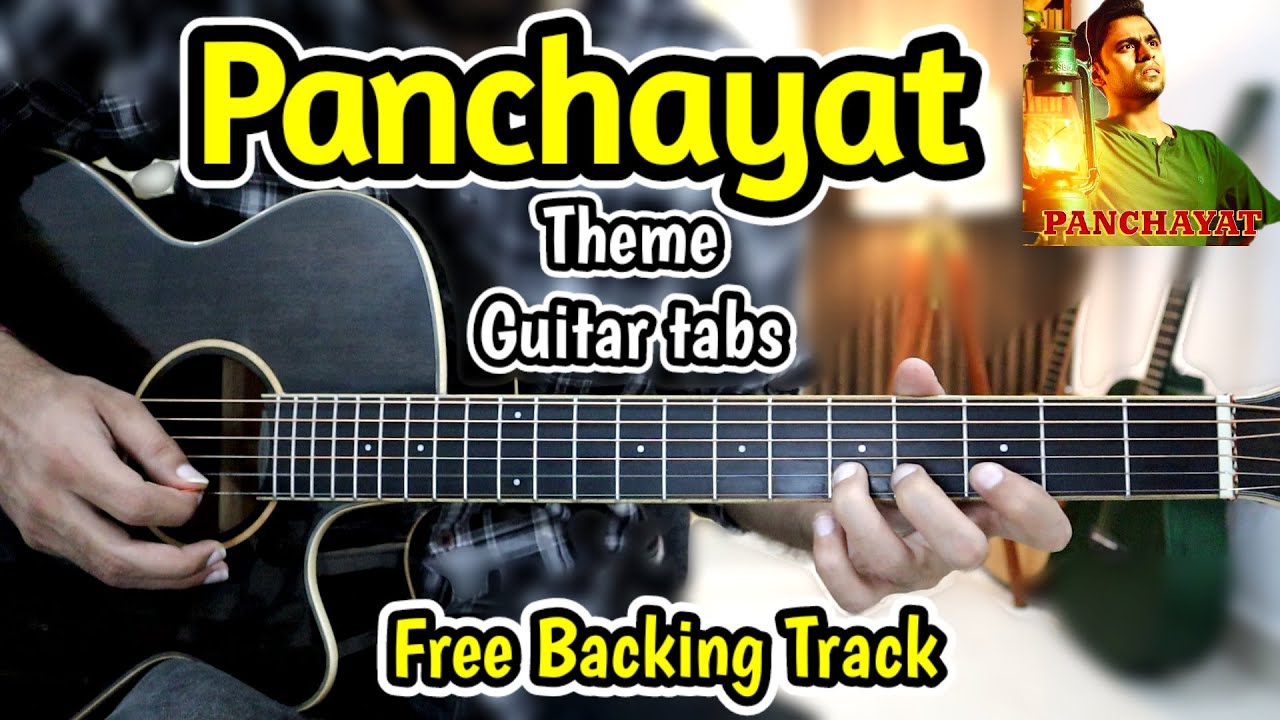 Panchayat Web Series Theme - Super Easy Guitar Tabs + Free Backing ...