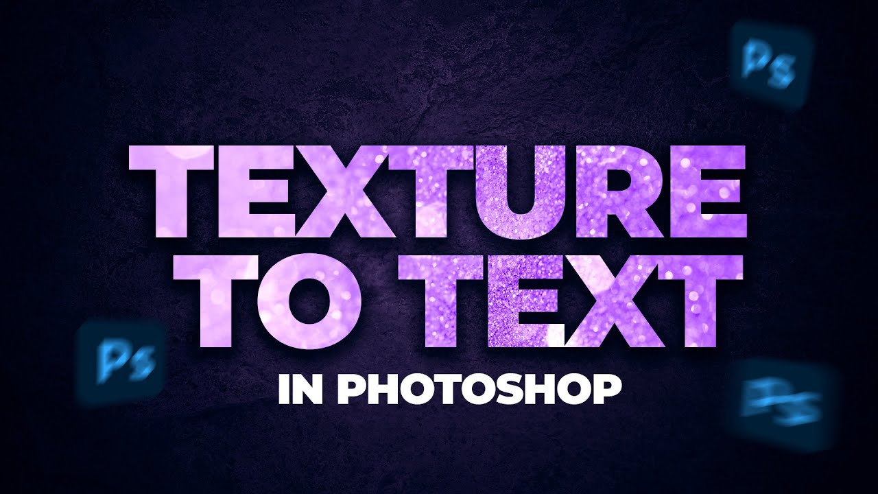 How To Add Texture To Text In Photoshop viralvideo textureeffect how-to-add-texture-to-text-in-photoshop-viralvideo-textureeffect