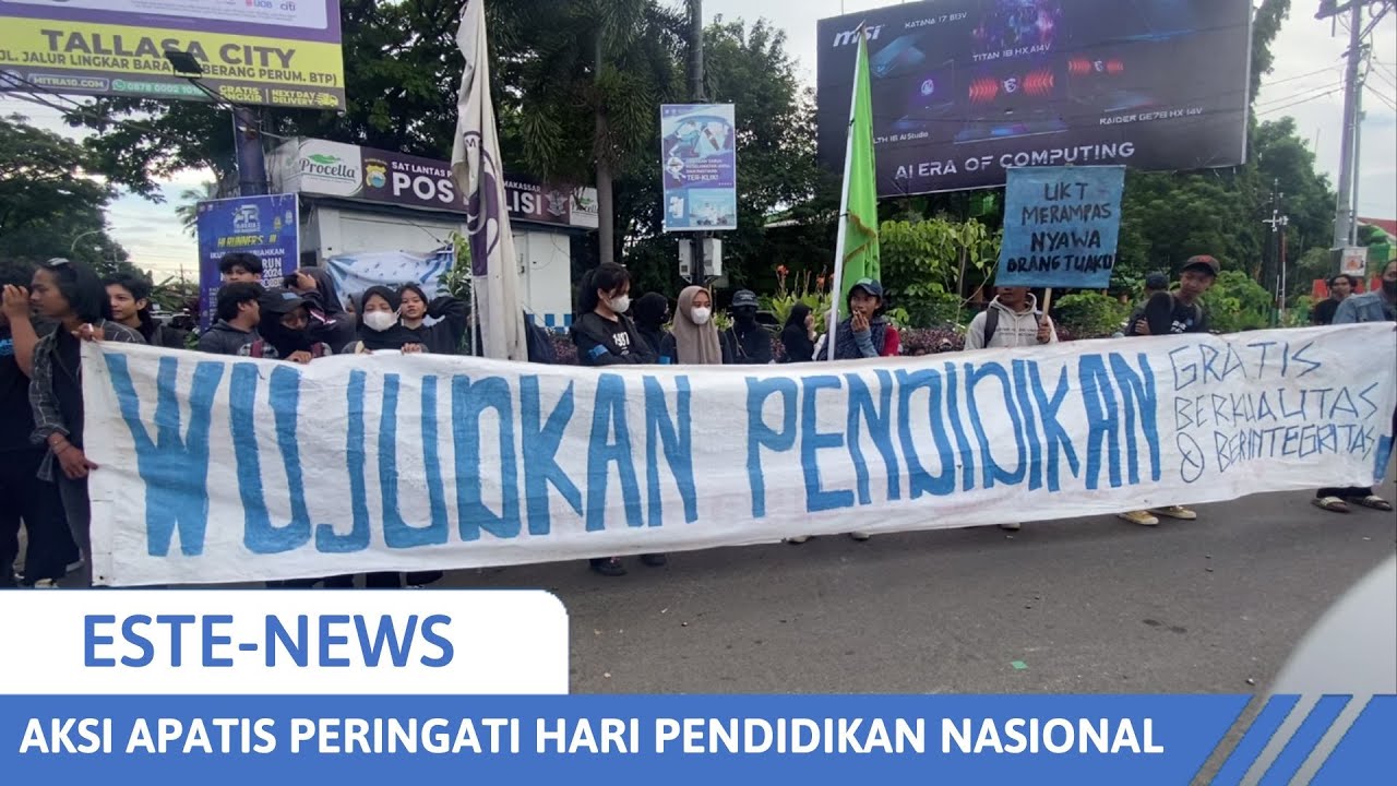 [ESTE-NEWS] ALIANSI PENDIDIKAN GRATIS ADAKAN AKSI PERINGATI HARI ...