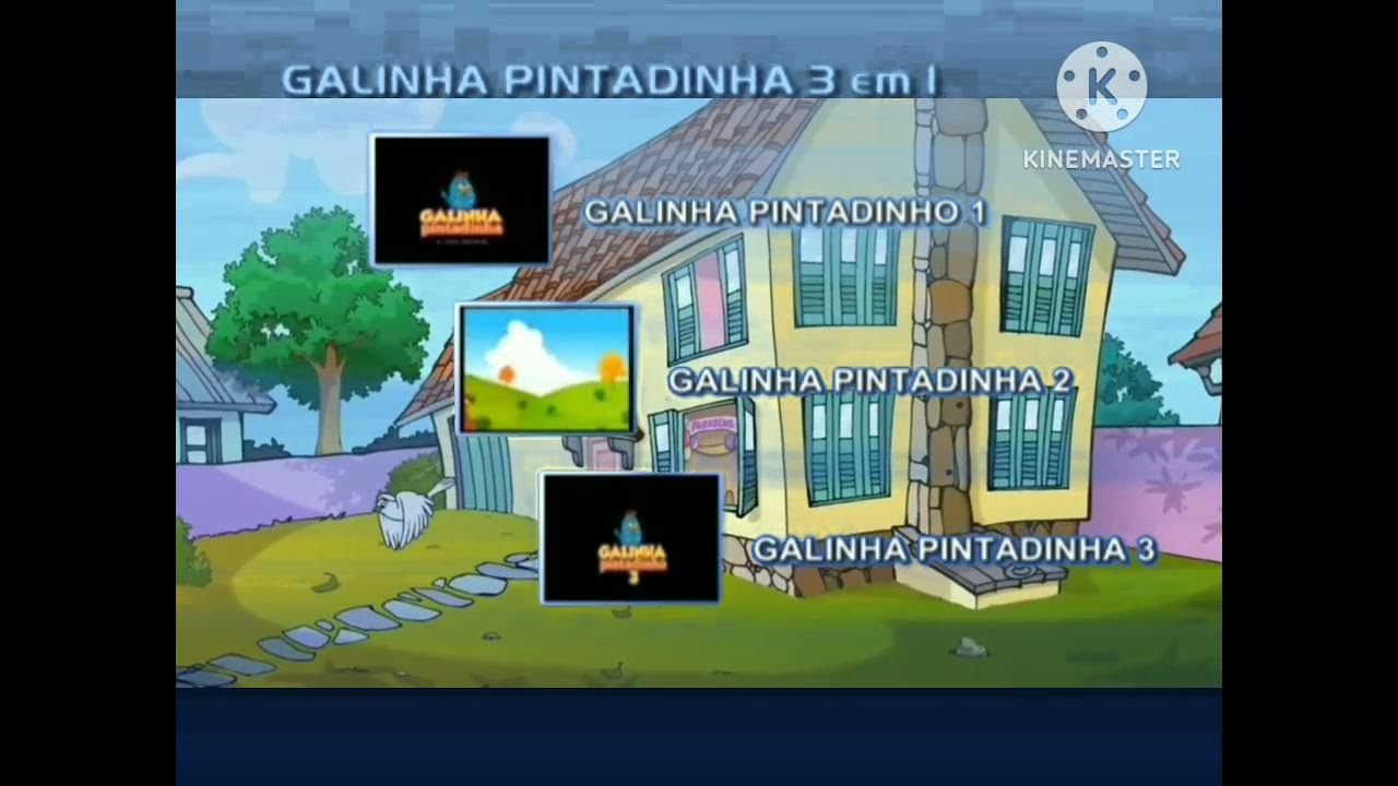 Galinha Pintadinha 3 em 1 DVD Menu - YouTube