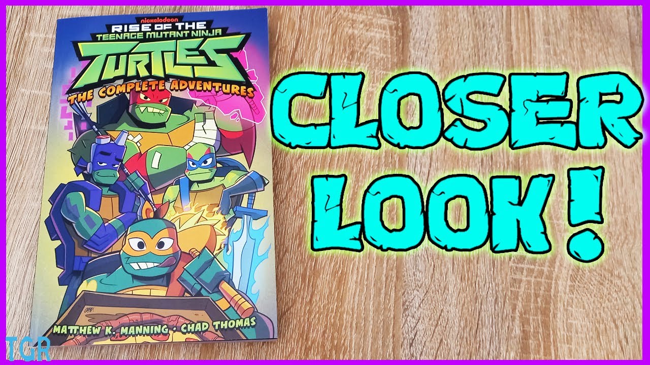 ROTTMNT the complete adventures closer look - YouTube