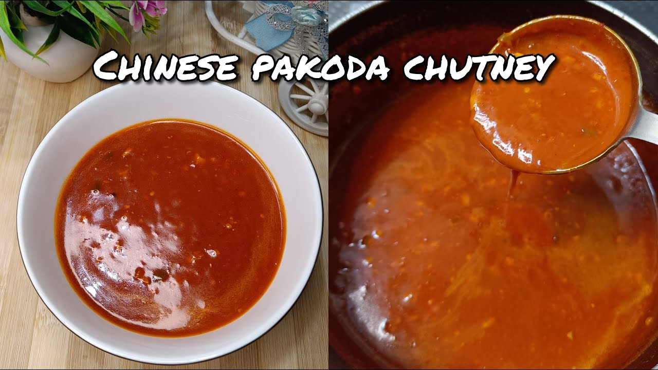 Chinese Pakoda Chutney Recipe I Chinese Bhel Chutney I Street Style ...