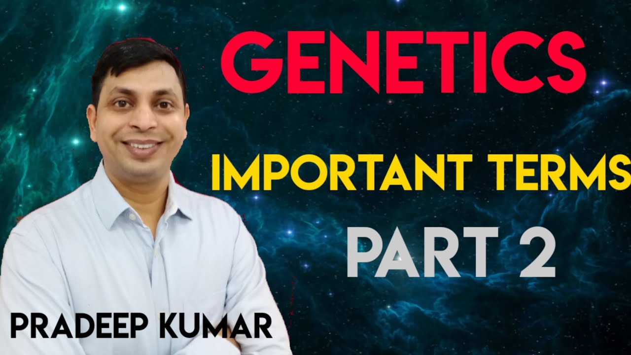 Genetics class 10 |Important terms |part 2 - YouTube