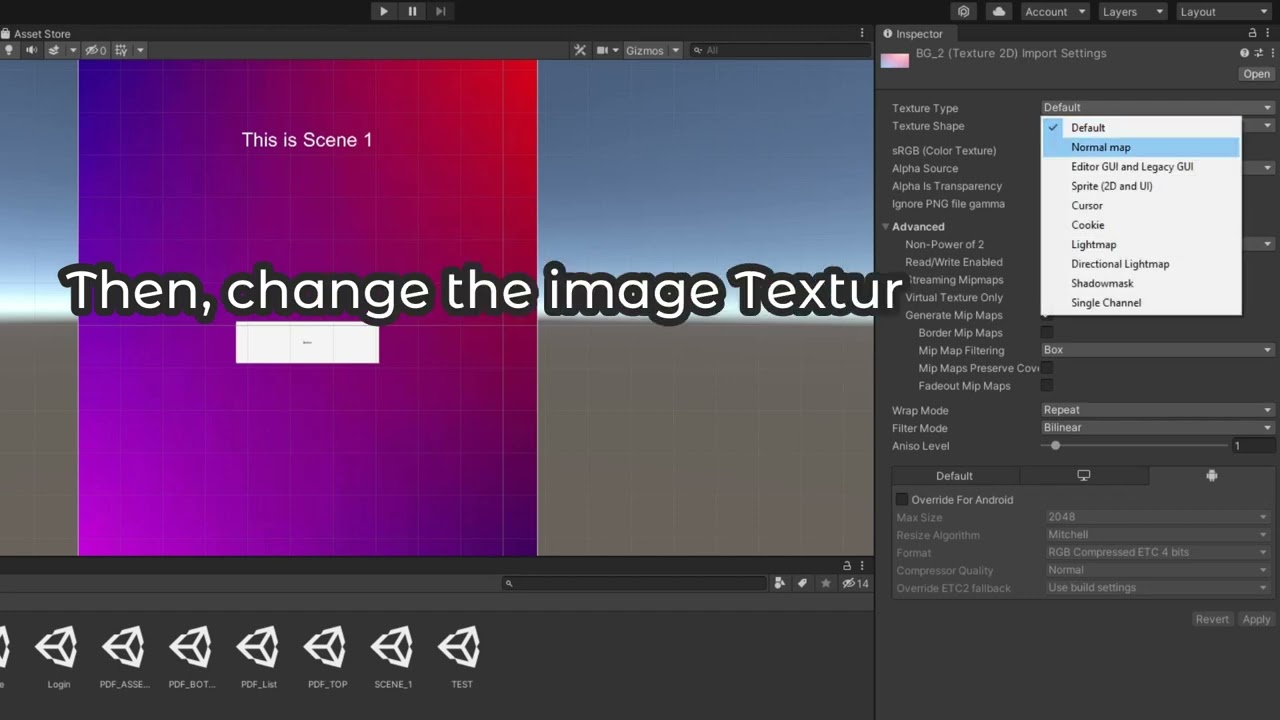 How To Setup Text Element Unity3d Tutorial Youtube