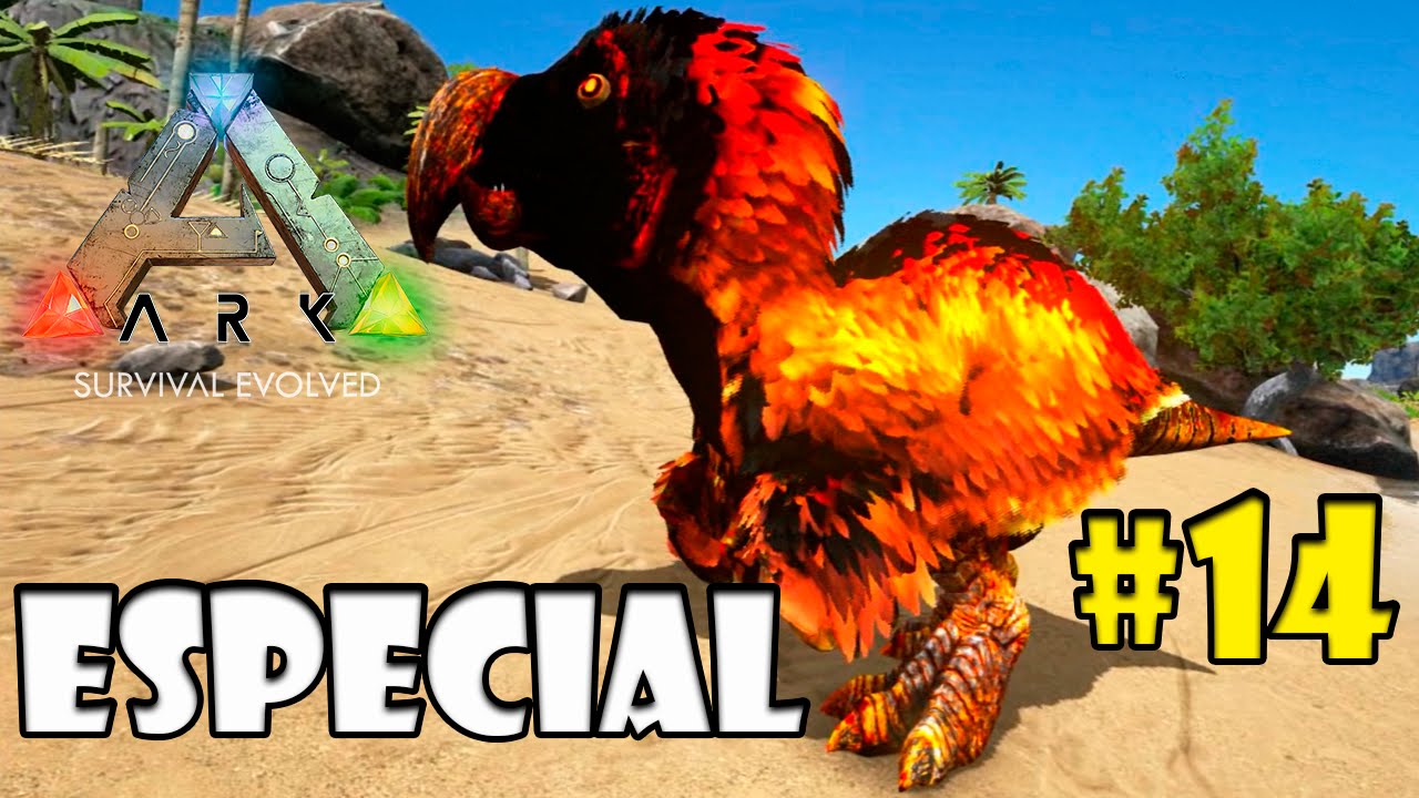 🔴 ARK Dodo Rex de Fogo e Tatu BOSS #14 ARK EXTREME MODS - YouTube