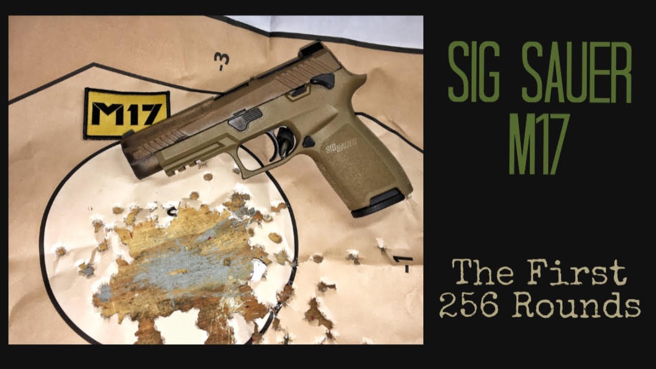 Sig Sauer M17 Range Review - YouTube