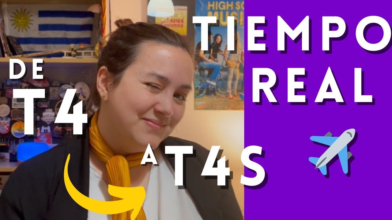 Cómo ir de la terminal T4s a la T4 | CUÁNTO SE DEMORA? y VICEVERSA! # ...