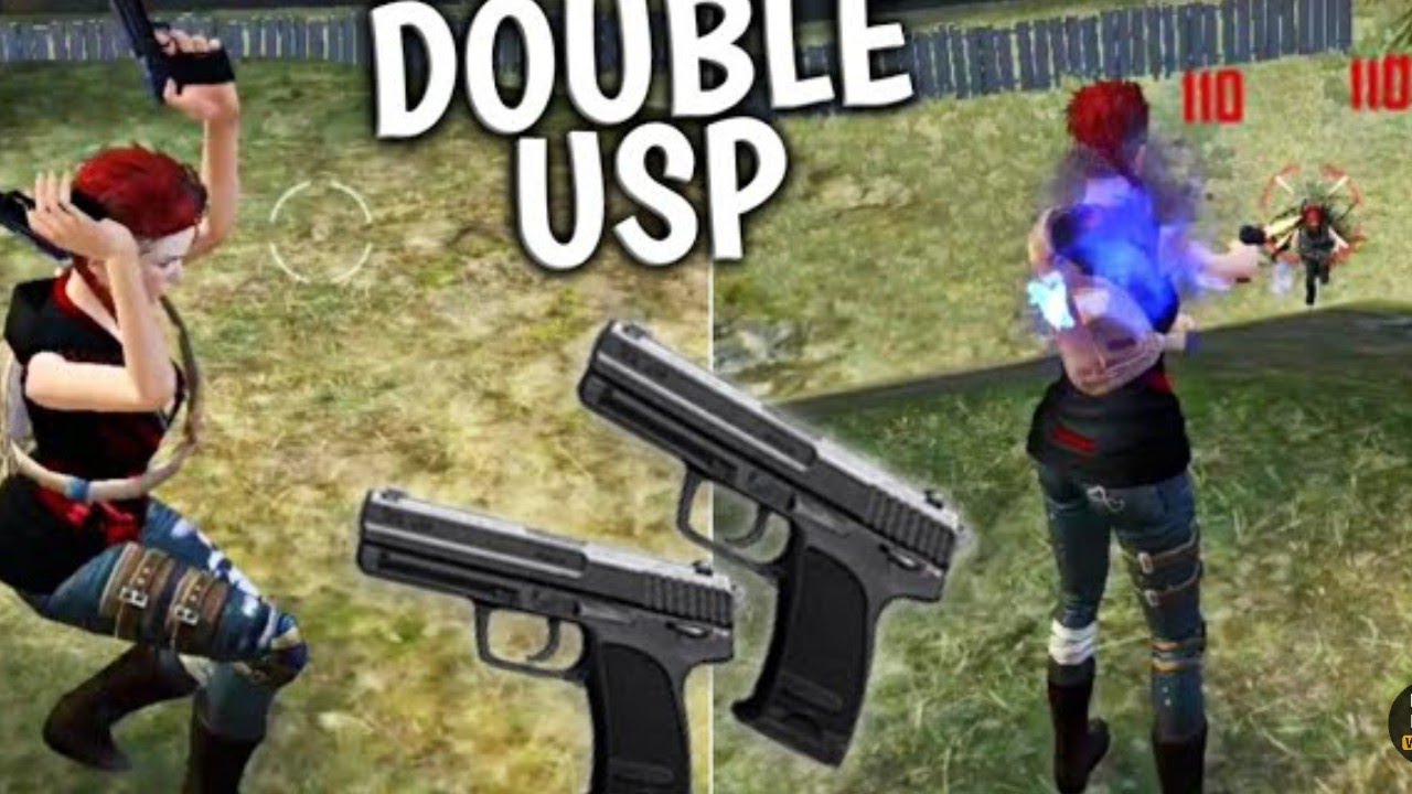 DOUBLE USP PISTOL | GARENA FREE FIRE 🔥 - YouTube