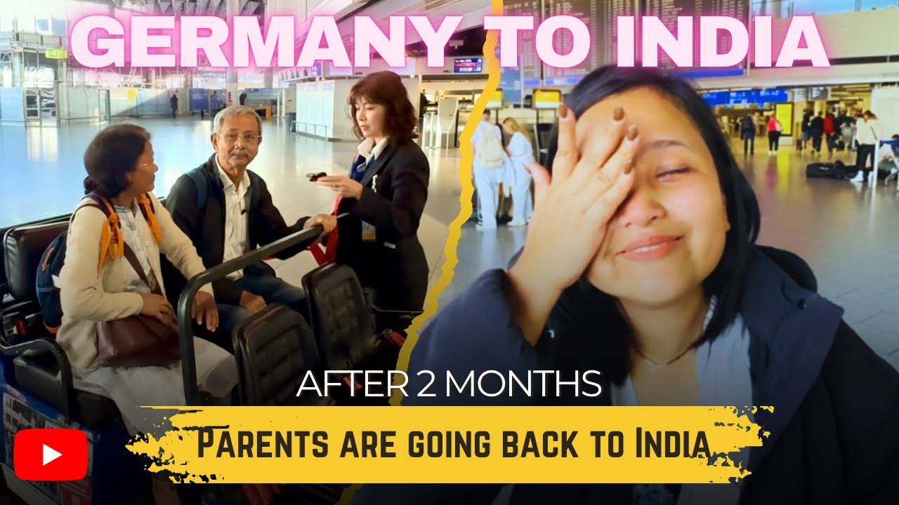 Toughest Part of Living Abroad | Saying Goodbye to Our Parents | From ...